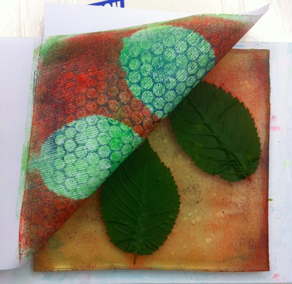 Gelli plate monoprinting | Medway Fine Printmakers